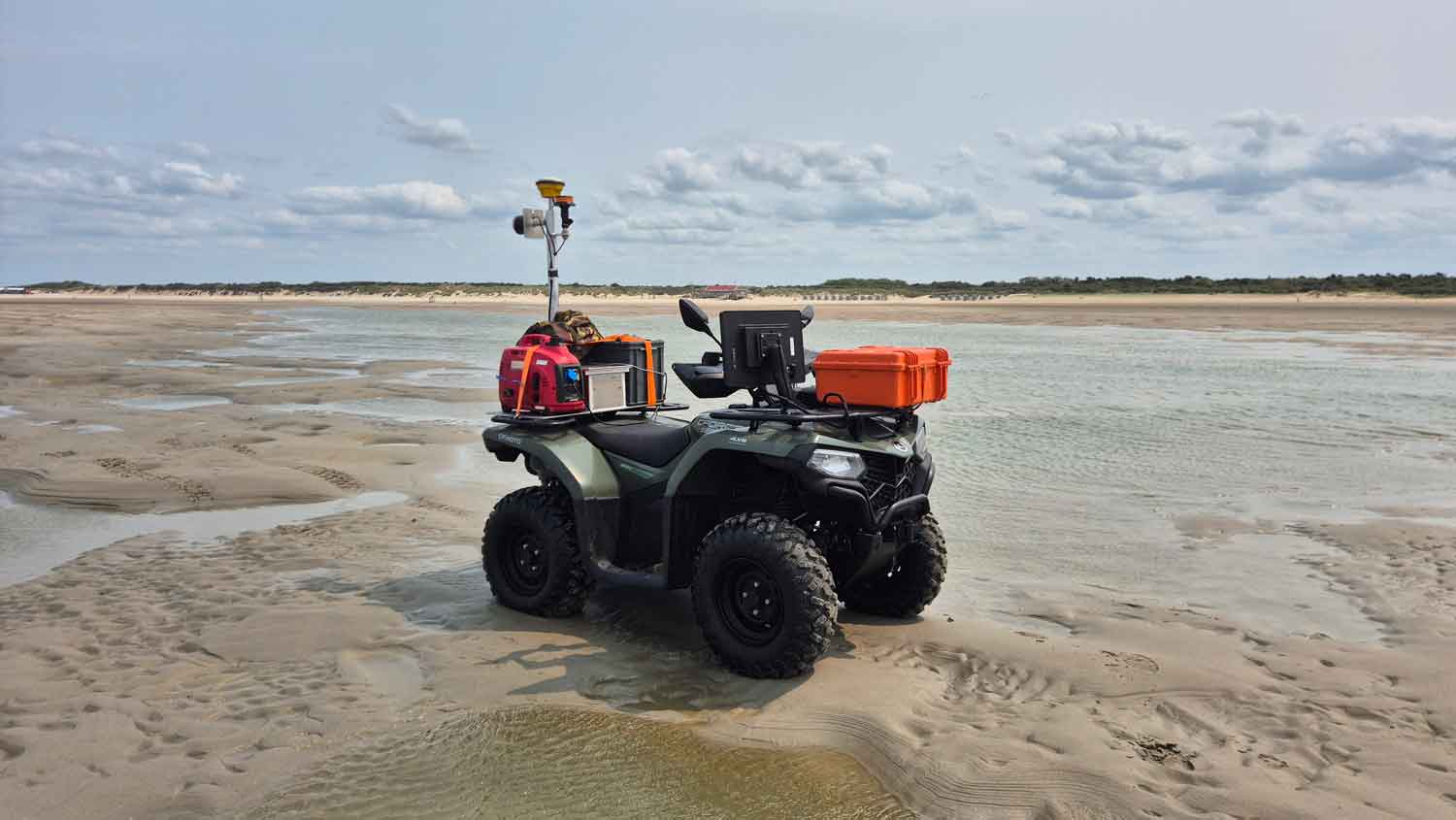 Slim meten met IGL’s 4x4 quad en laserscanner